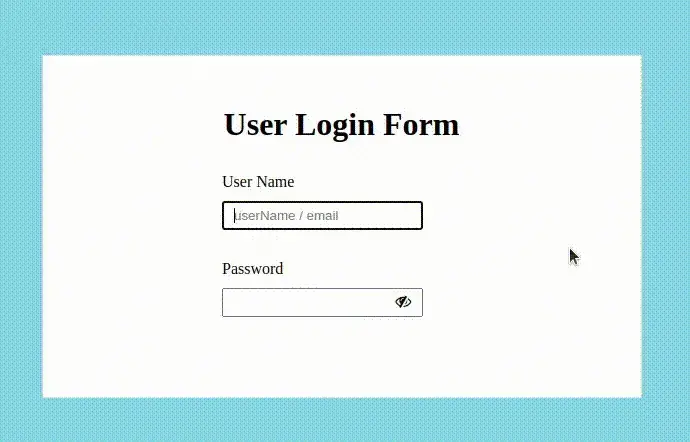 How To Create Showhide Password Functionality Using Jquery Mycodeblog 9434